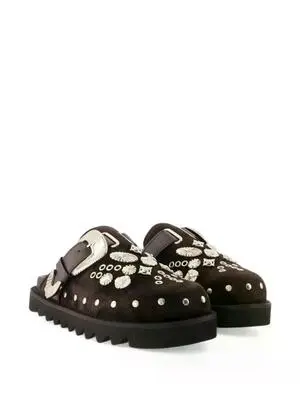 Toga Embellished Buckle-fastening Mules