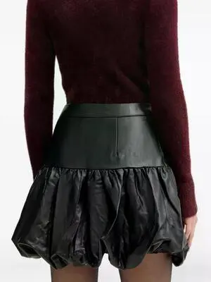 MORGAN Bubble-hem Mini Skirt