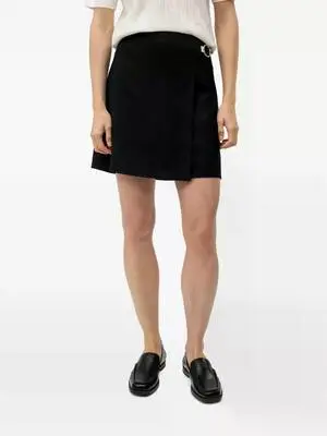 Hugo Wrap Mini Skirt With Metal Carabiner