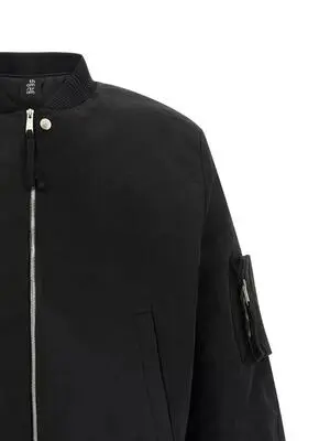THOM KROM Bomber Jacket With Zip-up Front