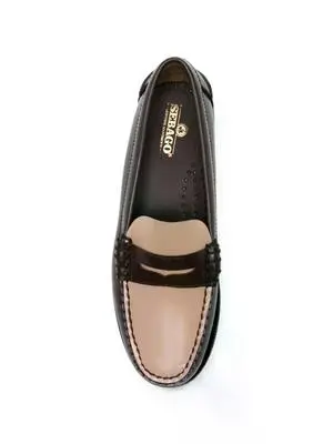 SEBAGO Two-tone Leather Loafers