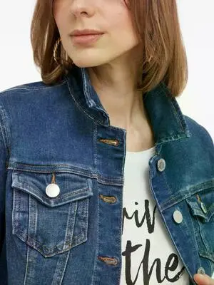 MORGAN Button-fastening Denim Jacket