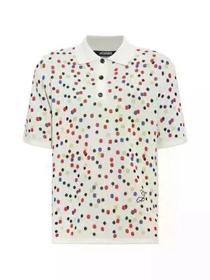 Jacquemus The Confettis Polo Shirt - White