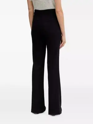 MORGAN Pressed-crease Flared Trousers