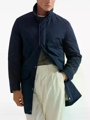 Brunello Cucinelli Water-resistant Microfiber Parka With Thermore® Padding And Detachable Hood