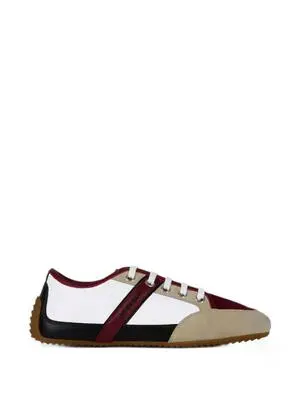 Givenchy Slim Suede-panelled Low-top Sneakers