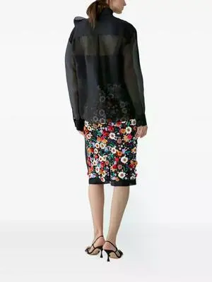 Carolina Herrera Bow-detail Organza Shirt