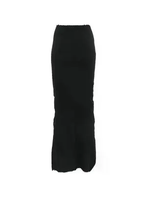 MARC LE BIHAN Textured Finish Maxi Skirt