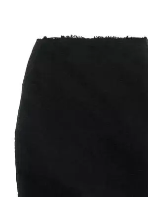 MARC LE BIHAN Textured Finish Maxi Skirt