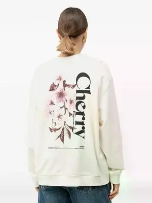 Hugo Cherry-blossom-print Sweatshirt