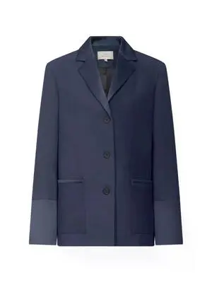 Loulou De Saison Rae Button-fastening Patch-pocket Blazer