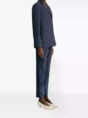 Loulou De Saison Rae Button-fastening Patch-pocket Blazer