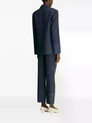Loulou De Saison Rae Button-fastening Patch-pocket Blazer