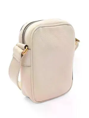Gucci Leather Web Detail Shoulder Bag