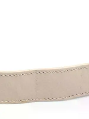Gucci Leather Web Detail Shoulder Bag
