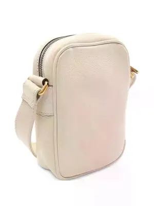 Gucci Leather Web Detail Shoulder Bag