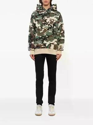 MASTERMIND WORLD Camo-print Logo-embroidered Hoodie