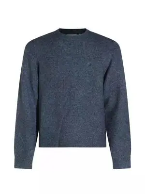 Carhartt Work In Progress Curtis Logo-embroidered Sweater - Blue