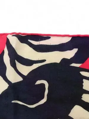 Hermès 2010s Zebra Pegasus Scarf - Pink