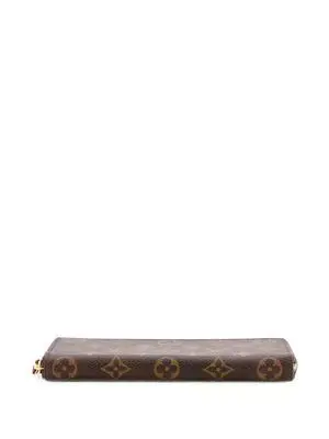 LOUIS VUITTON Clemence Wallet Monogram Canvas Small Wallets