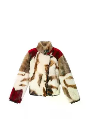 Isabel Marant Étoile Roama Patchwork Shearling Jacket