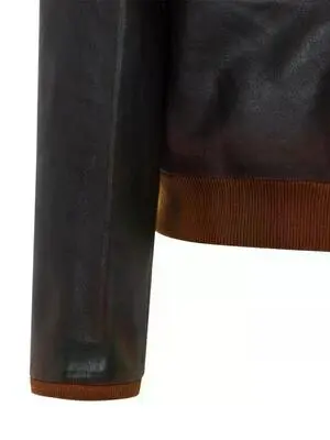 GOLDEN GOOSE Flap-pockets Leather Jacket