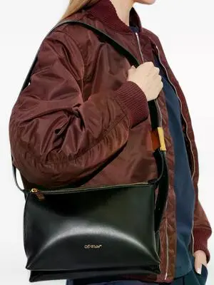 Off-White Sandbag 404 Leather Shoulder Bag