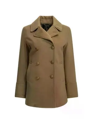 SEALUP Double-breasted Camel Hair Coat - Neutrals