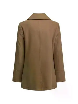 SEALUP Double-breasted Camel Hair Coat