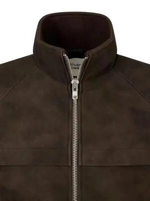 STUDIO TOMBOY Zip-up Suede-effect Jacket