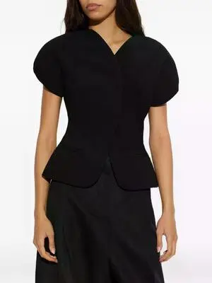 Jacquemus Ovalo Short-sleeved Blazer