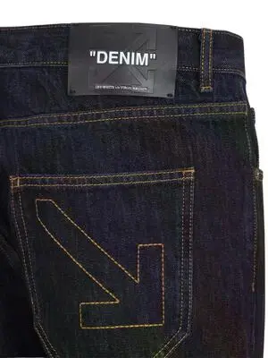 Off-White Arrows-embroidered Jeans
