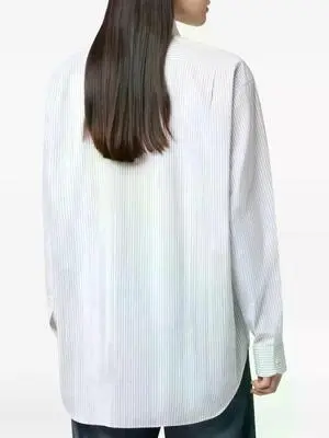 Moschino Printed Cotton Poplin Shirt