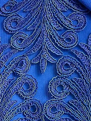 Tadashi Shoji Lace-panelled Cold-shoulder Maxi Dress