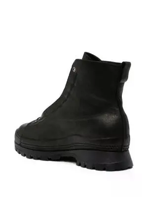 Guidi Leather Lace-up Hiking Boots