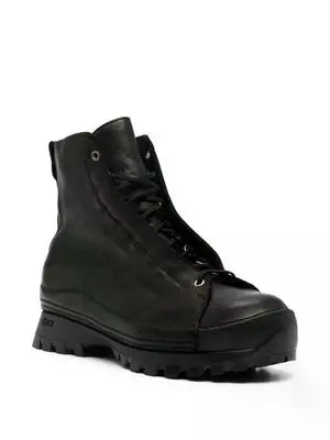 Guidi Leather Lace-up Hiking Boots