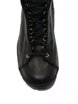 Guidi Leather Lace-up Hiking Boots
