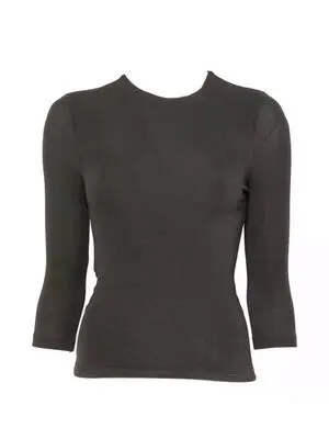 Imperial Twist-detail Open-back Top