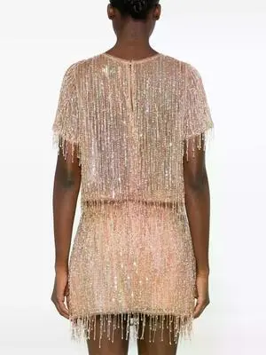 Aje Glisten Embellished Top