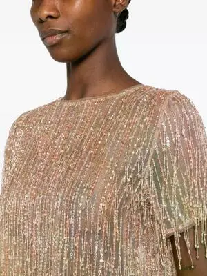 Aje Glisten Embellished Top