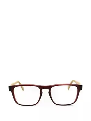 Lacoste Rectangle Eyeglasses - Red