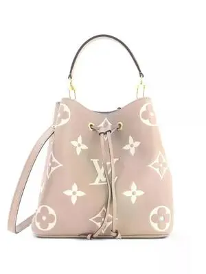 LOUIS VUITTON Monogram Empreinte Giant Mm Bucket Bag