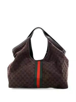 Gucci Giglio Gg Canvas Large Tote Bag