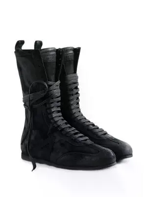 ANN DEMEULEMEESTER Lace-up High-top Sneakers