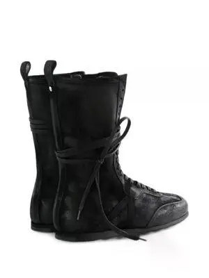 ANN DEMEULEMEESTER Lace-up High-top Sneakers