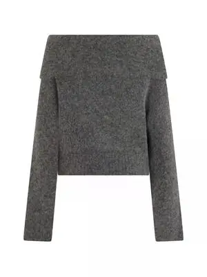 Giuseppe Di Morabito Off-shoulder Knitted Sweater