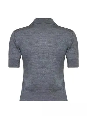 AMI Paris Short Sleeve Polo Shirt