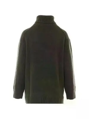 BALLANTYNE Argyle Roll-neck Sweater
