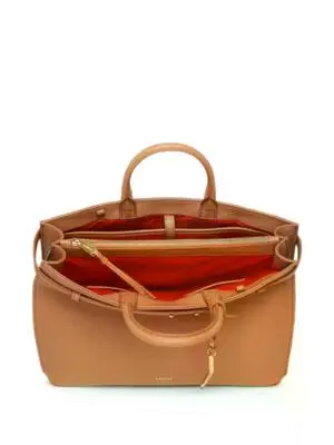 LANCEL Faubourg Leather Tote Bag