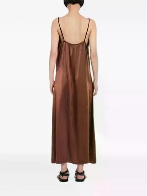 Co Lace Trim Spaghetti Strap Maxi Dress